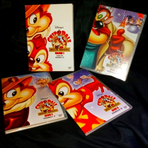 Disney | Other | Disneys Chip N Dale Rescue Rangers Vol Dvd Complete ...